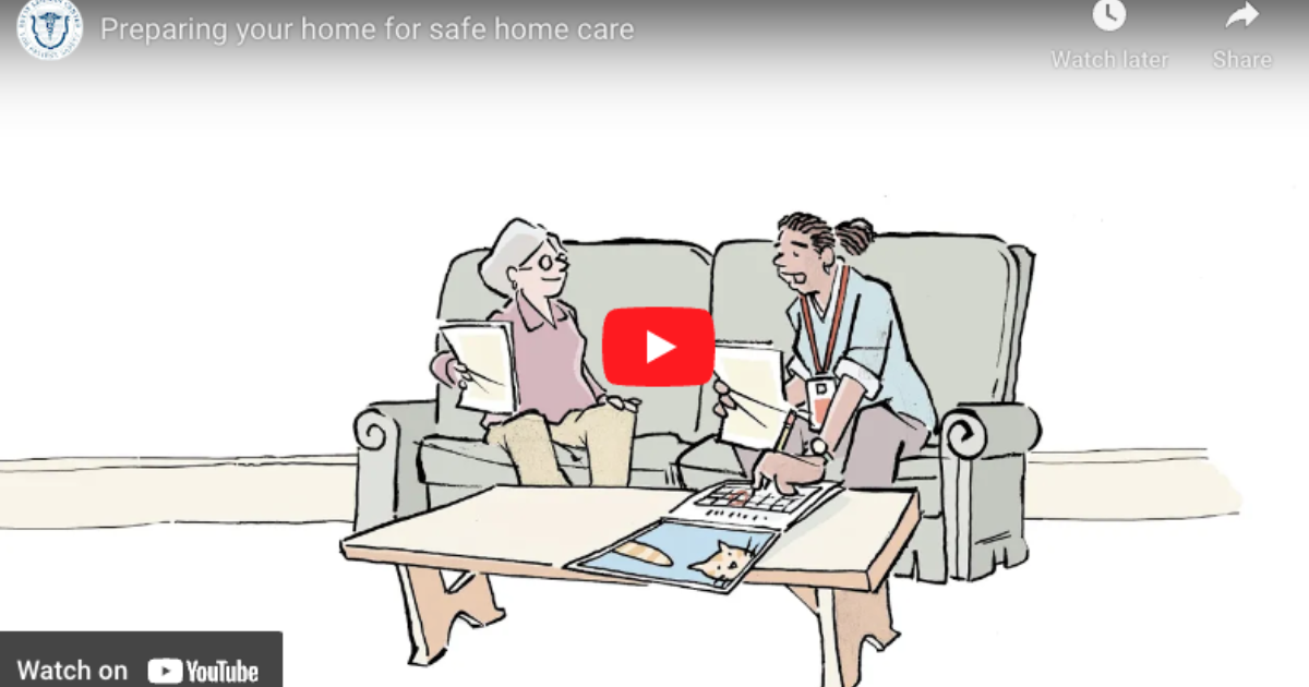 Betsy Lehman Center | Video paves the way for home care success and…