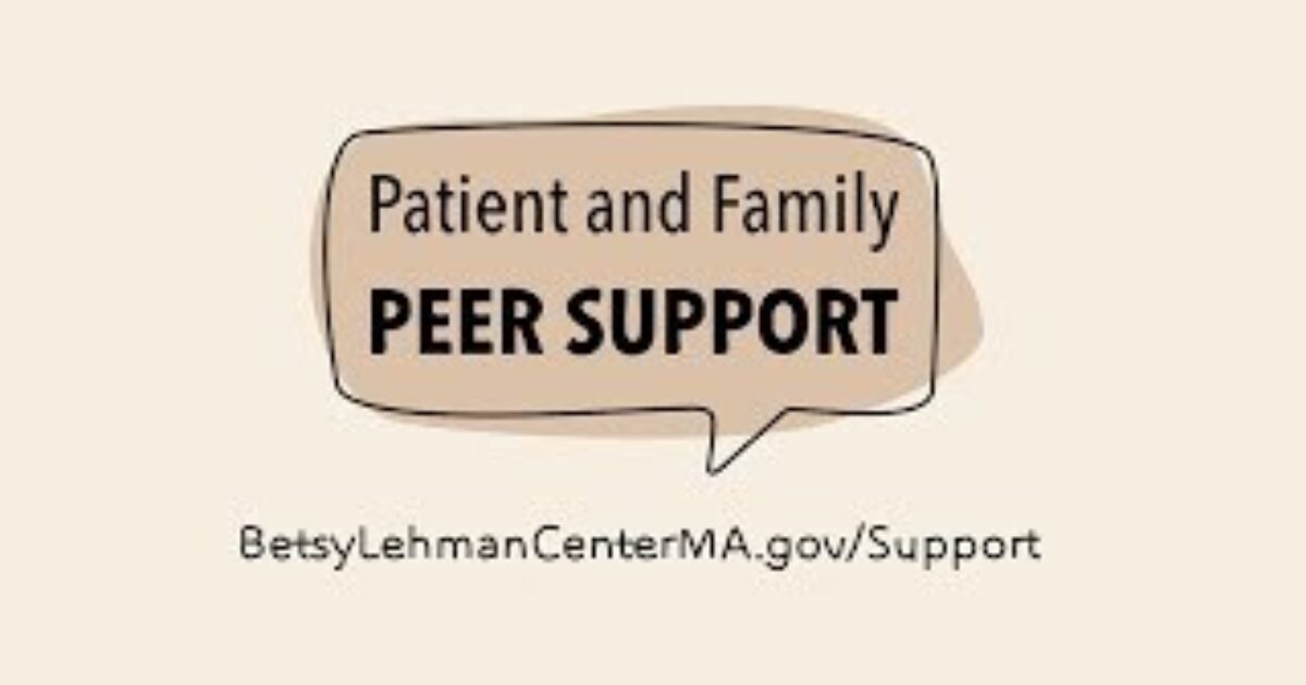 Betsy Lehman Center | Peer support network offers connection, healing…
